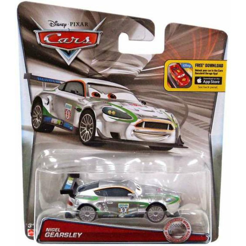 Disney / Pixar Cars Silver Racer Series Nigel Gearsley Diecast | Shopee ...