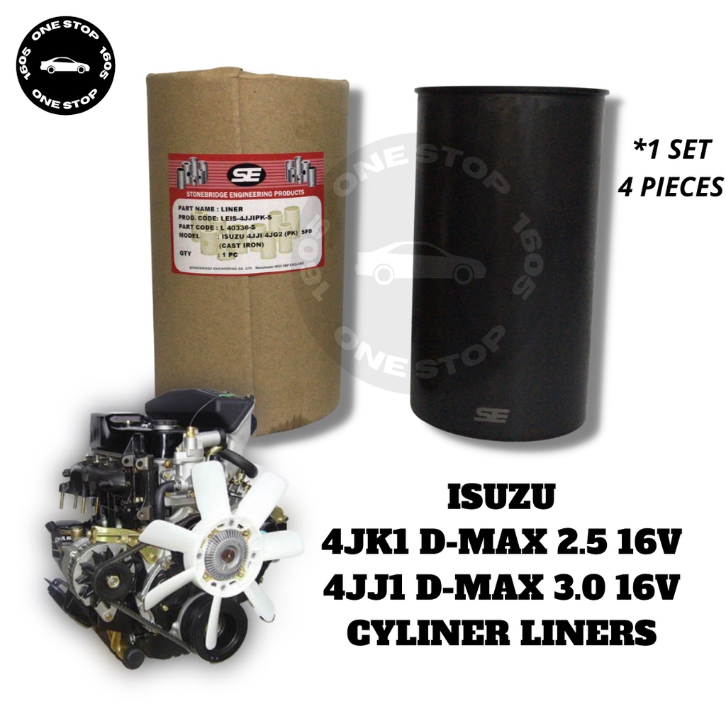 ISUZU DMAX D-MAX 4JK1 2.5 16V 4JJ1 3.0 16V SE (CAST IRON) CYLINDER ...