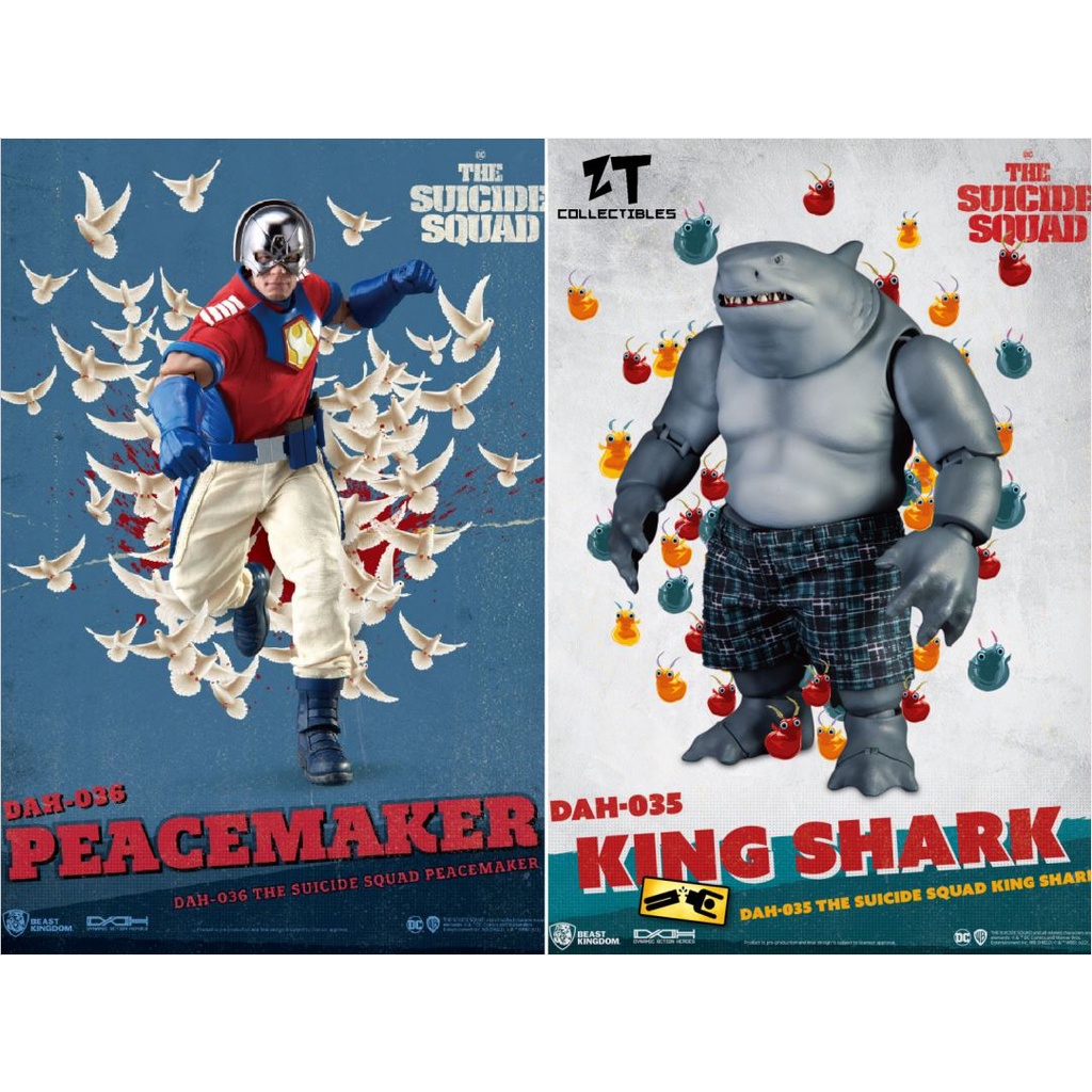 Beast Kingdom DAH-036 The Suicide Squad Peacemaker / DAH-035 The ...