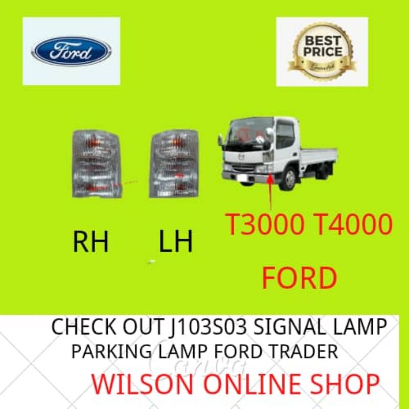 Taiwan Ford Trader T3000 T4000 Signal Lamp Parking Lamp | Shopee Malaysia