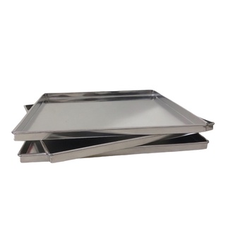 Aluminium Bakery Square Thin Tin Tray(10 ️10 ️0.5)/(13 ️13 ️0.5)/(14 ...