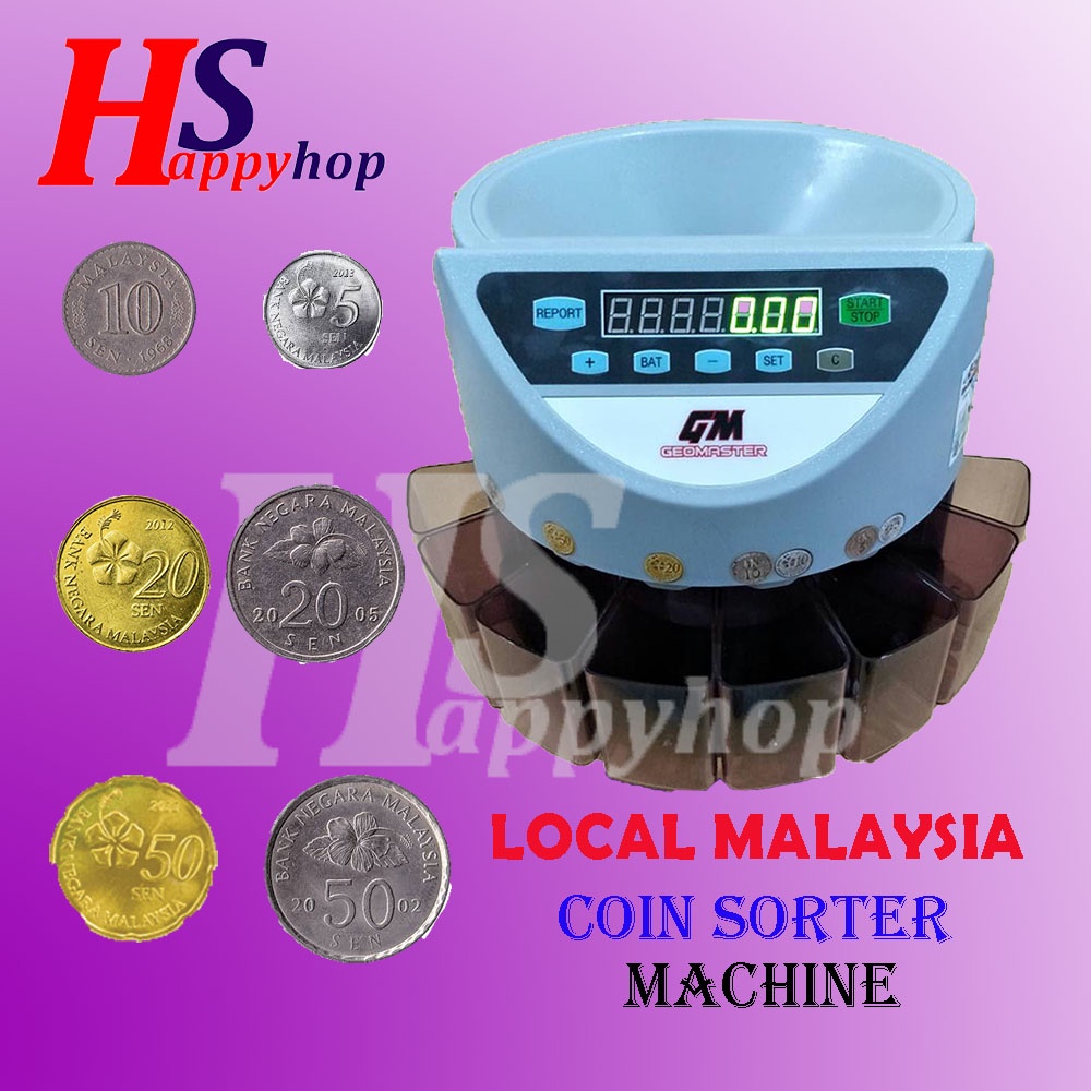 Coin Sorter , Coin Counter Counting Machine | Shopee Malaysia