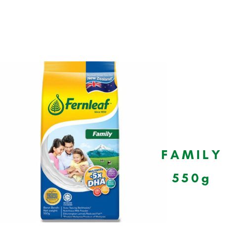 Fernleaf Family Milk Powder Plain (550g) | Shopee Malaysia