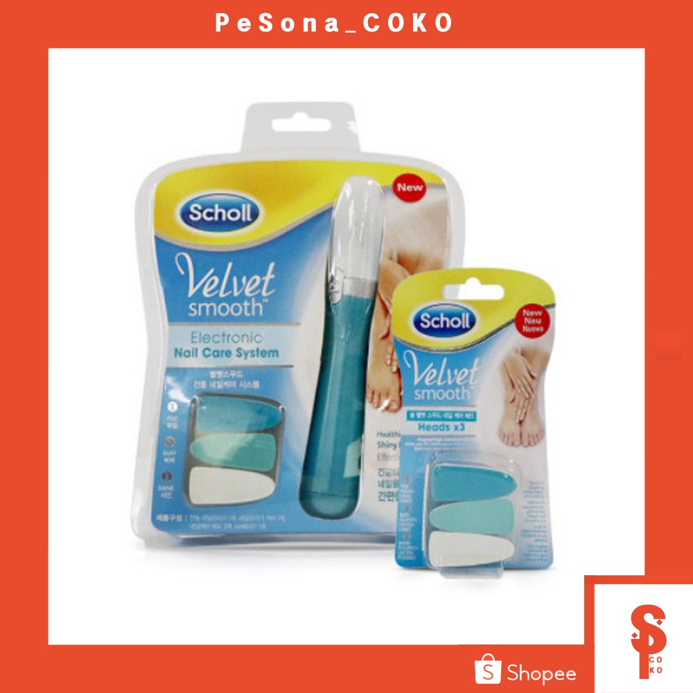 [PeSoNa_CoKo]Original Ready stock scholl velvet smooth electric nail ...