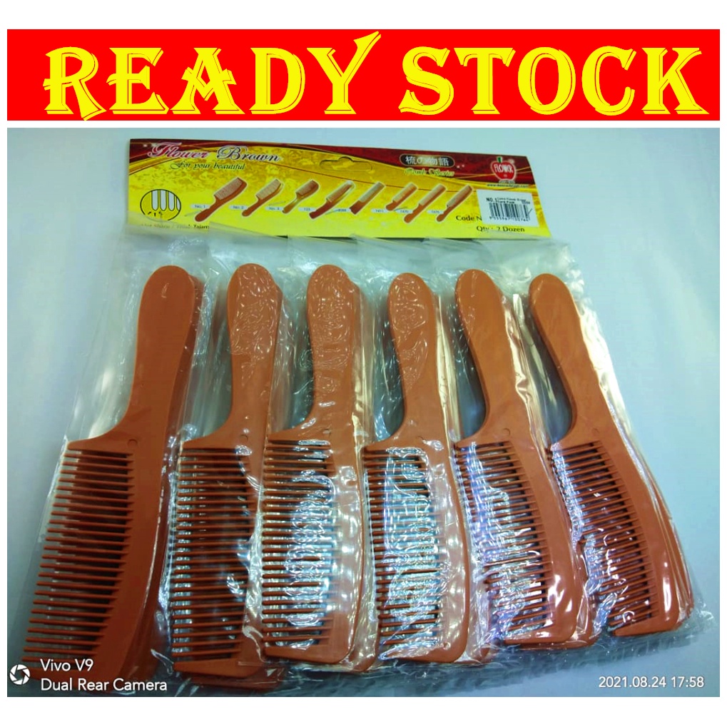 P-13 Hair Comb Wholesale Unisex Hair Comb Sikat besar Sikat Panjang ...