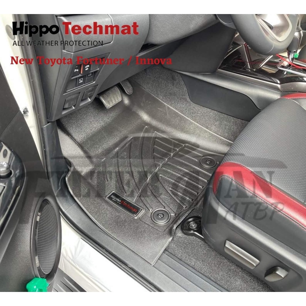 TOYOTA FORTUNER/ TOYOTA INNOVA 2016-2024 Hippo Techmat PRO Deep Dish V1 ...