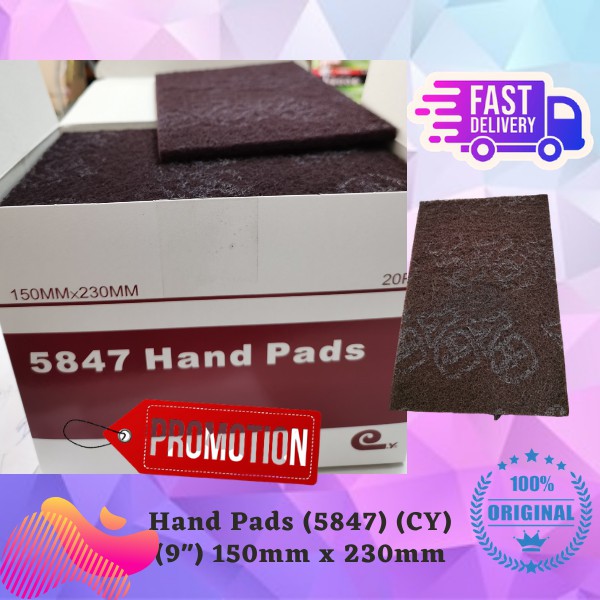 Hand Pad Heavy Duty CY 5847 Manufacturing Factory Use 150mm x 230mm ...