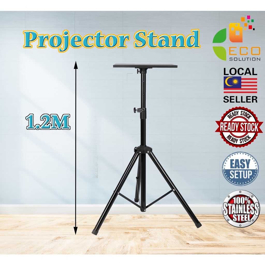 Projector Stand 120cm Projector Tripod Adjustable Tripod Universal ...