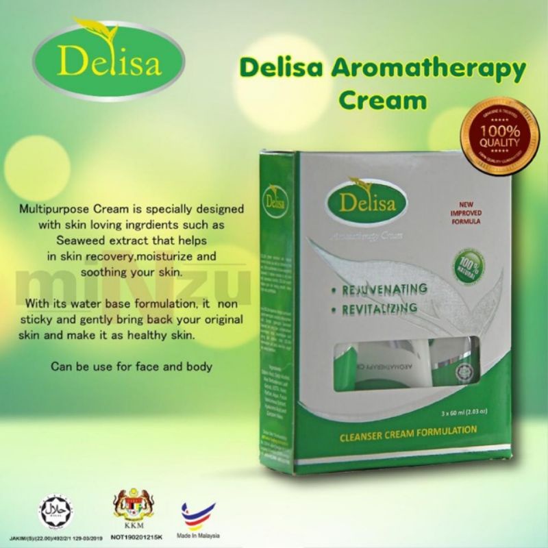 🥝Delisa aromatherapy Cream🥝 | Shopee Malaysia