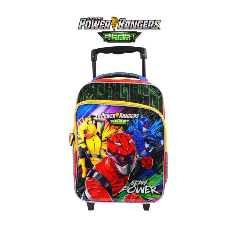 🔰 New! Power Rangers Beast Morphers Pre School Kindergarten Trolley Bag ...