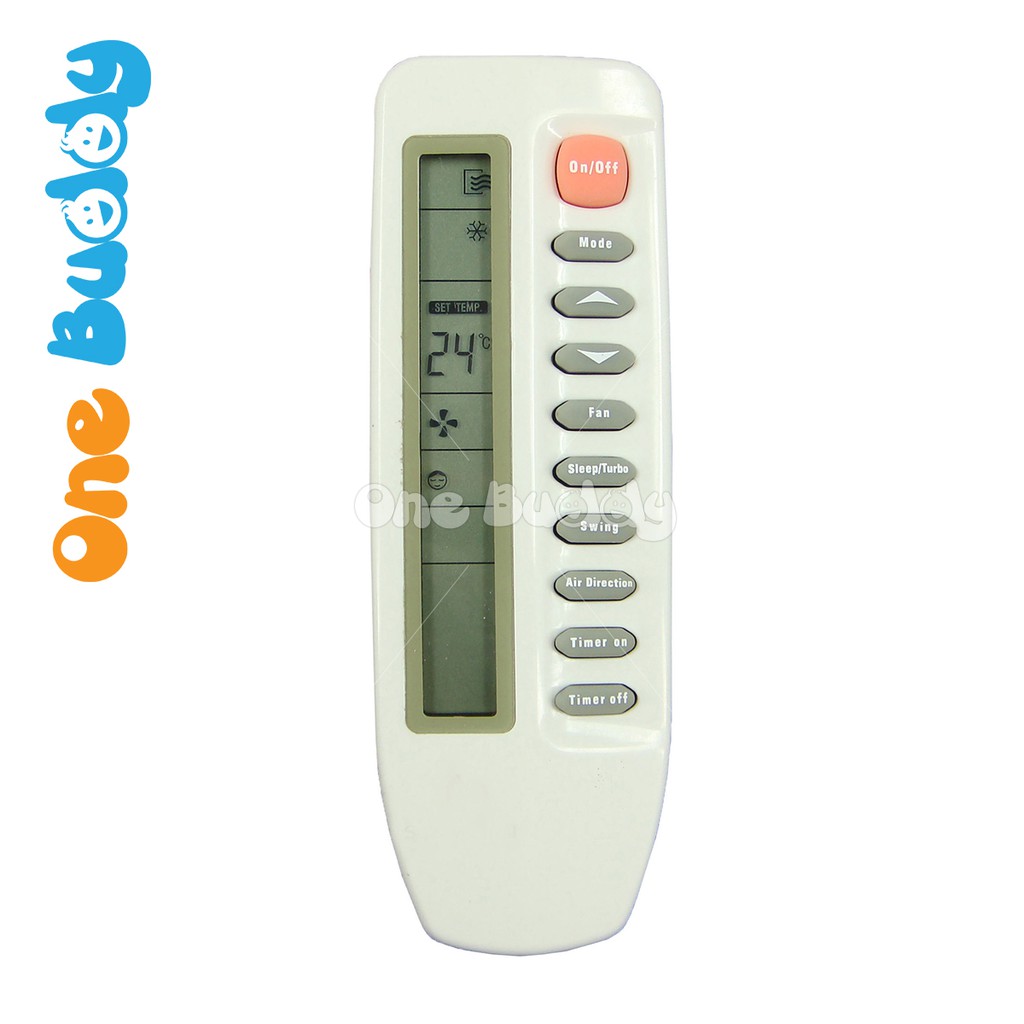 Midea Aircon Remote Control R71A-E Replacement | Shopee Malaysia