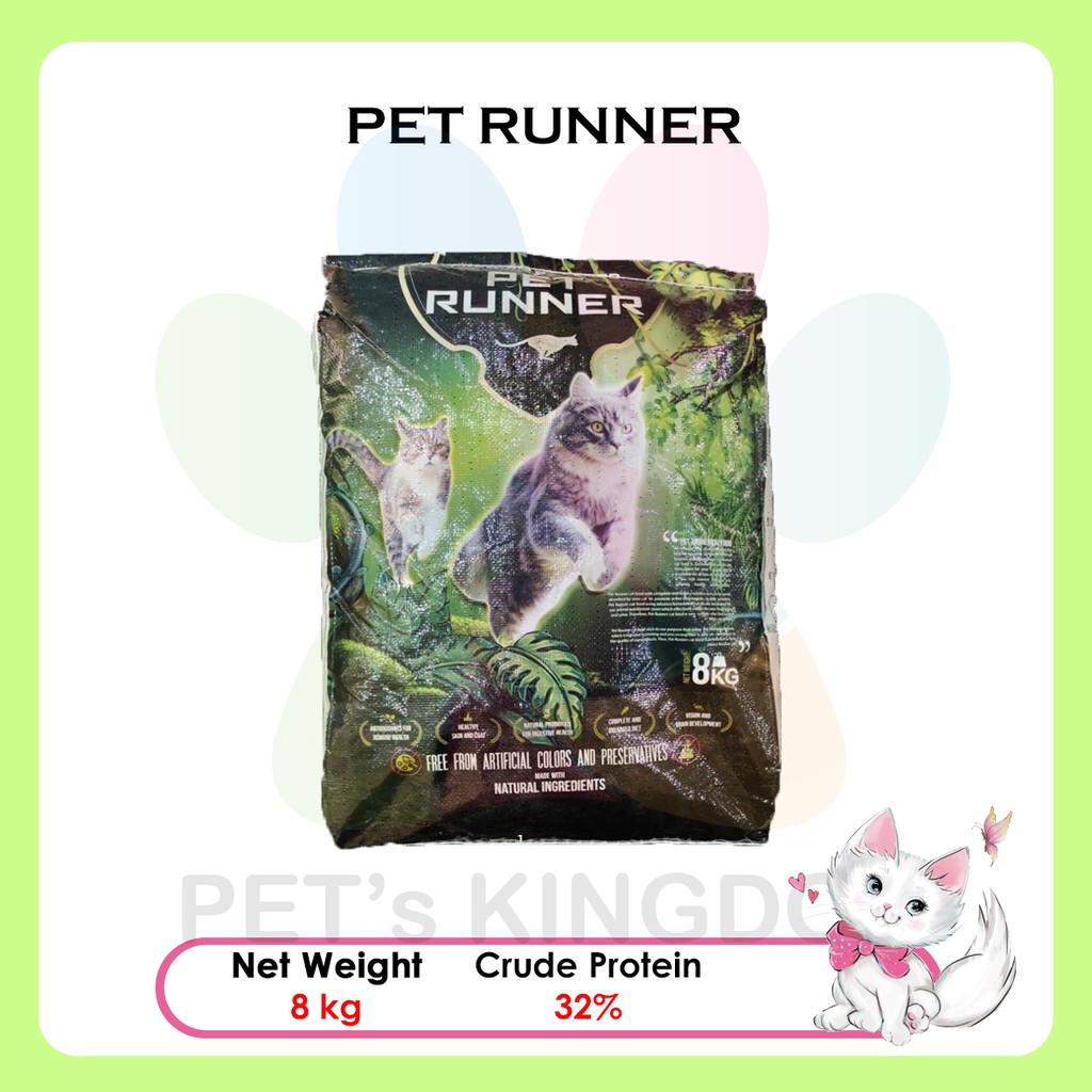 Pet Runner Cat Food {8KG} | Shopee Malaysia