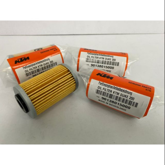 KTM DUKE 200/390 OIL FILTER /PENAPIS MINYAK HITAM OEM PRODUCT !!! HOT ...