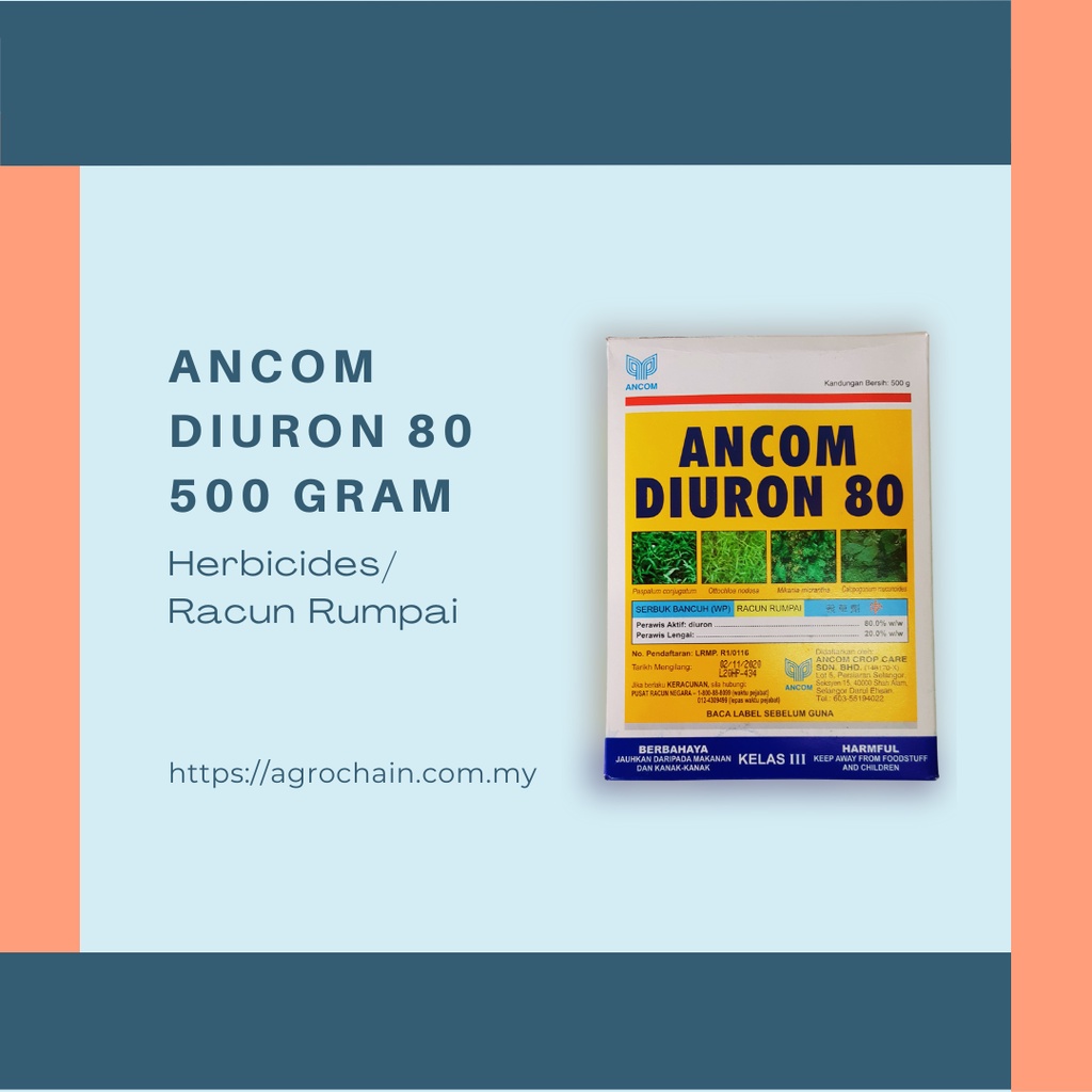ANCOM DIURON - 500 GRAM (RACUN RUMPAI/除草药/HERBICIDE) | Shopee Malaysia