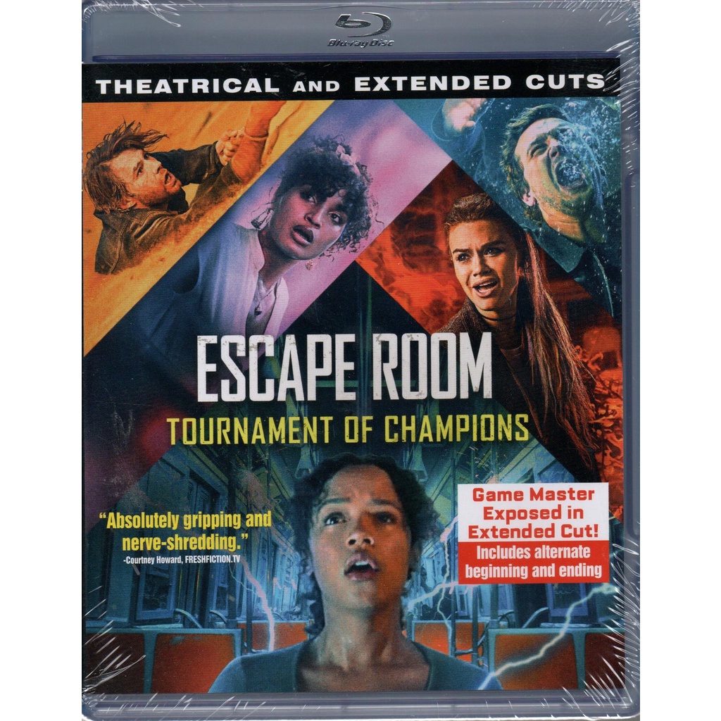 Blu-Ray Disc Escape Room: Tournament Of Champions (2021 Film / Hong Kong Edition) | Shopee Malaysia