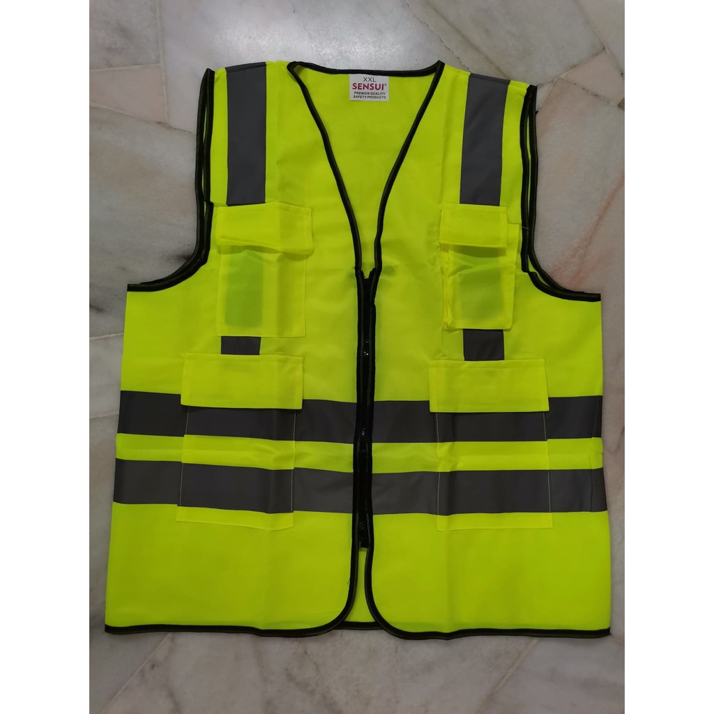 Heavy Duty Safety Vest (With pocket) | Shopee Malaysia