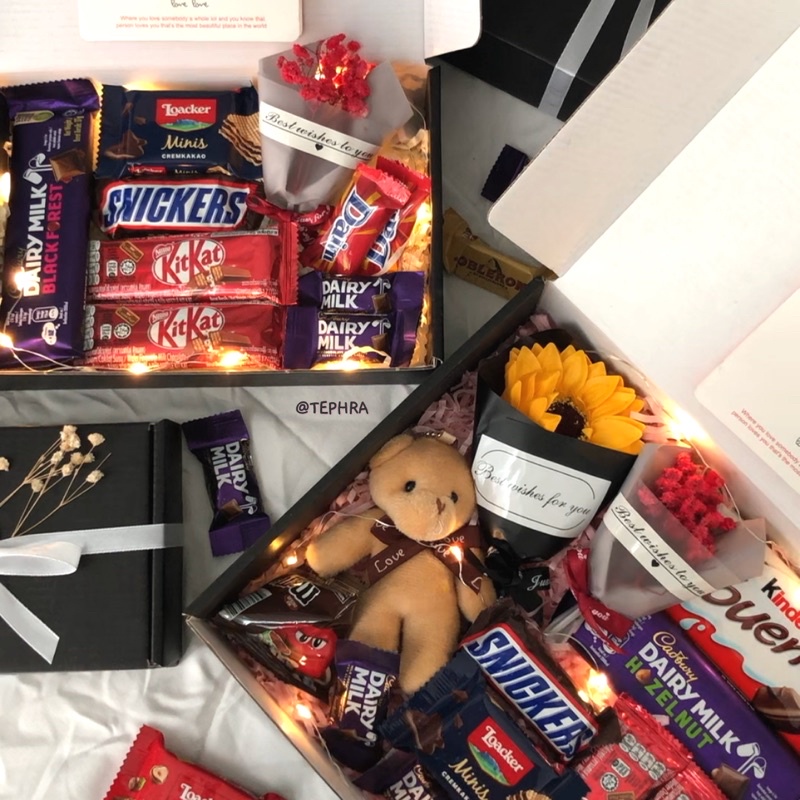 Surprise Gift Box Chocolate Hadiah Kotak Coklat Box Birthday ...