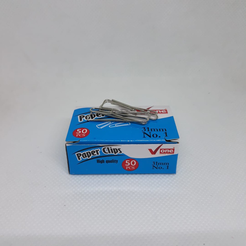 Paper Clip One Clip Paper (1 PACK=50pcs) | Shopee Malaysia
