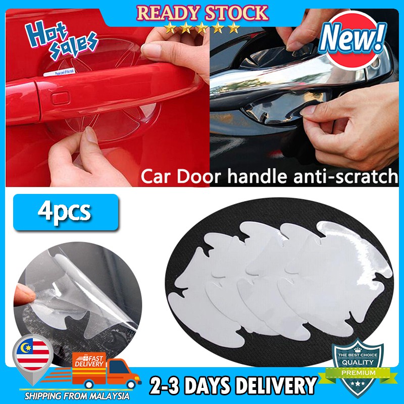 【READY STOCK】4pcs Car Door Handle Protection Film Car Exterior ...