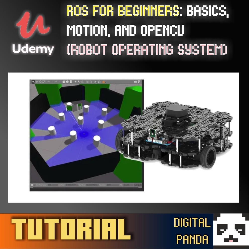 Full Tutorial Ros For Beginners Basics Motion And Opencv Robot Operating System Shopee 