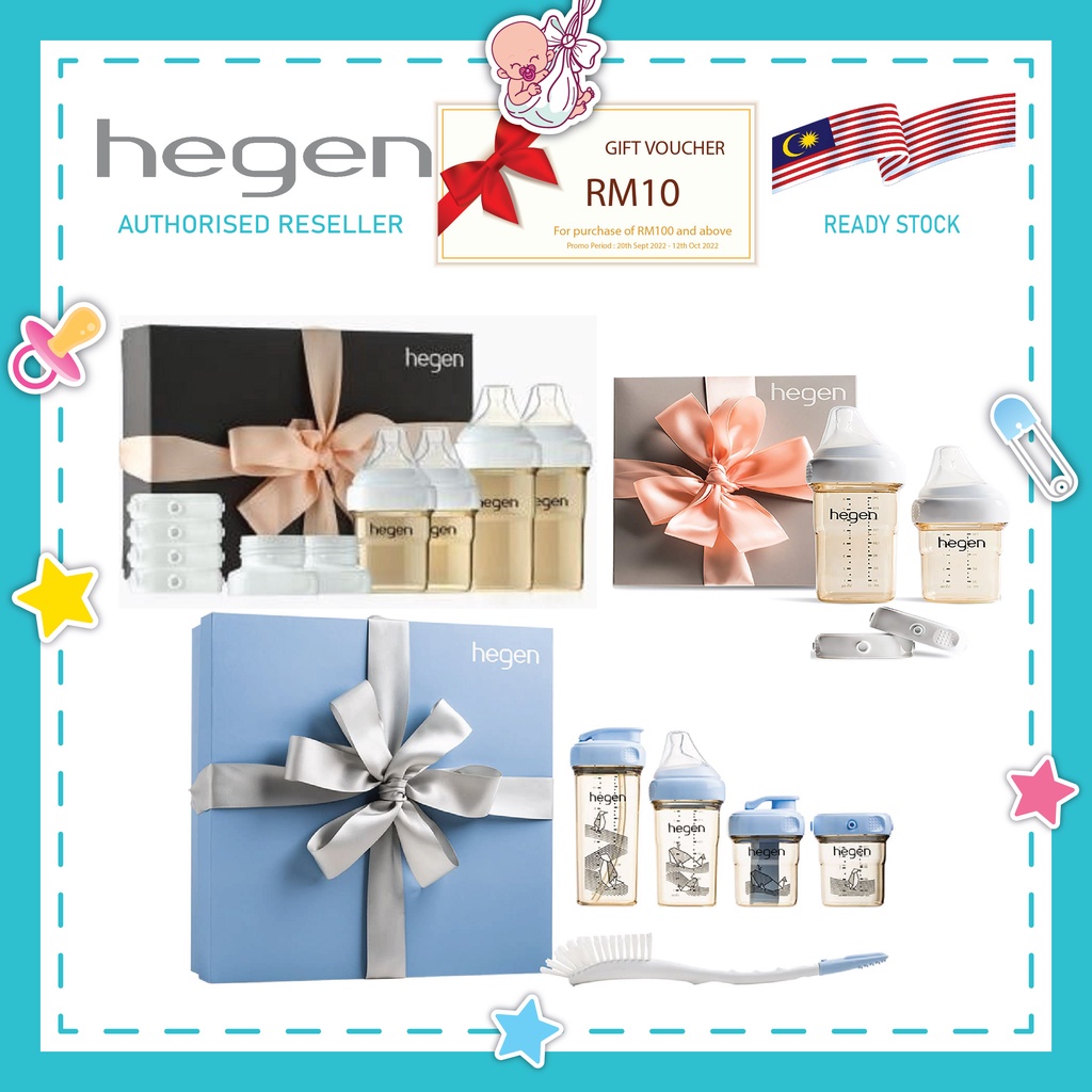 Hegen PCTO™ Basic Starter Kit PPSU / Complete Starter Set / Wonder Blue Collection | Shopee Malaysia