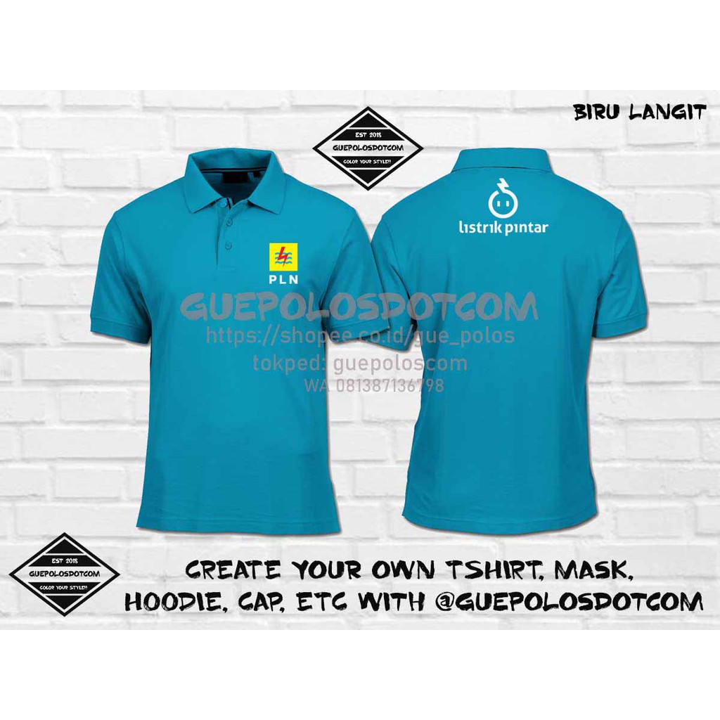 Pln FRONT LOGO Smart Electric Poloshirt - PLN BUMN smart electric Polo ...