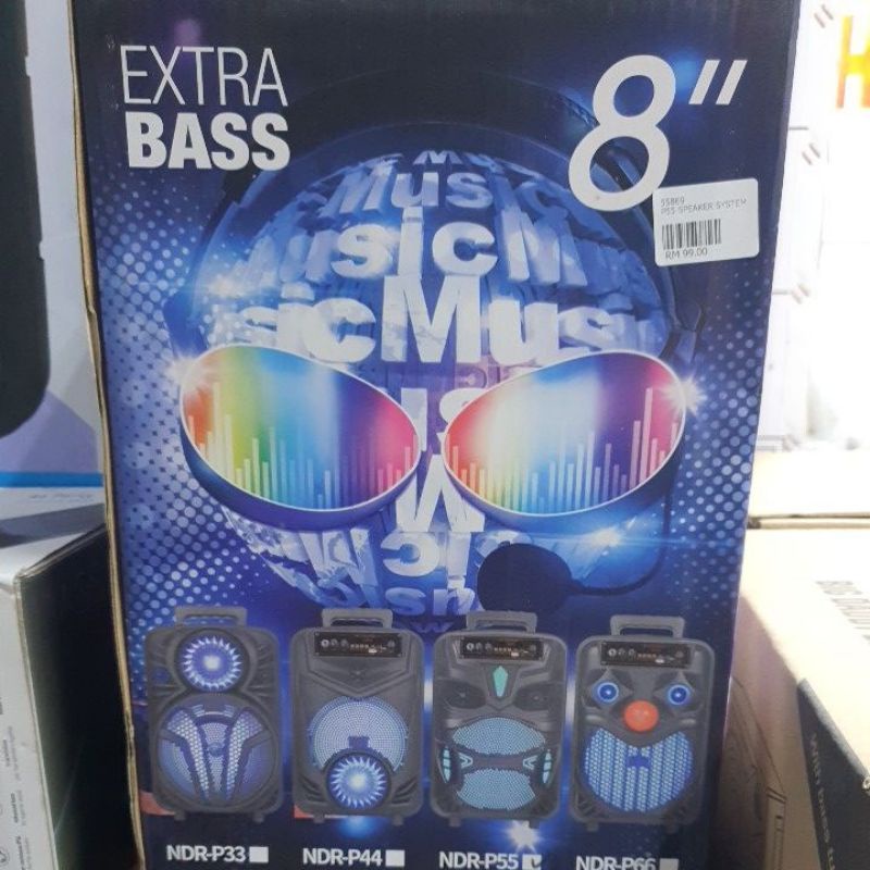 Speaker Karaoke NDR-p55 | Shopee Malaysia