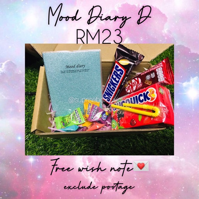 Suprise box (mood diary D) | Shopee Malaysia