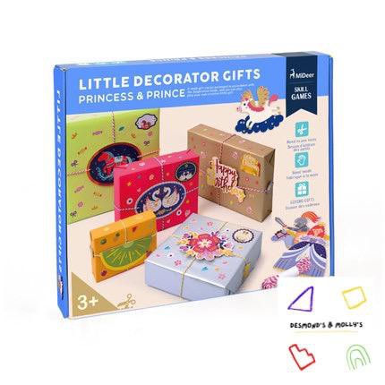 Little Decorator Wrapping set Wrapper Princess Wrapping paper Children ...