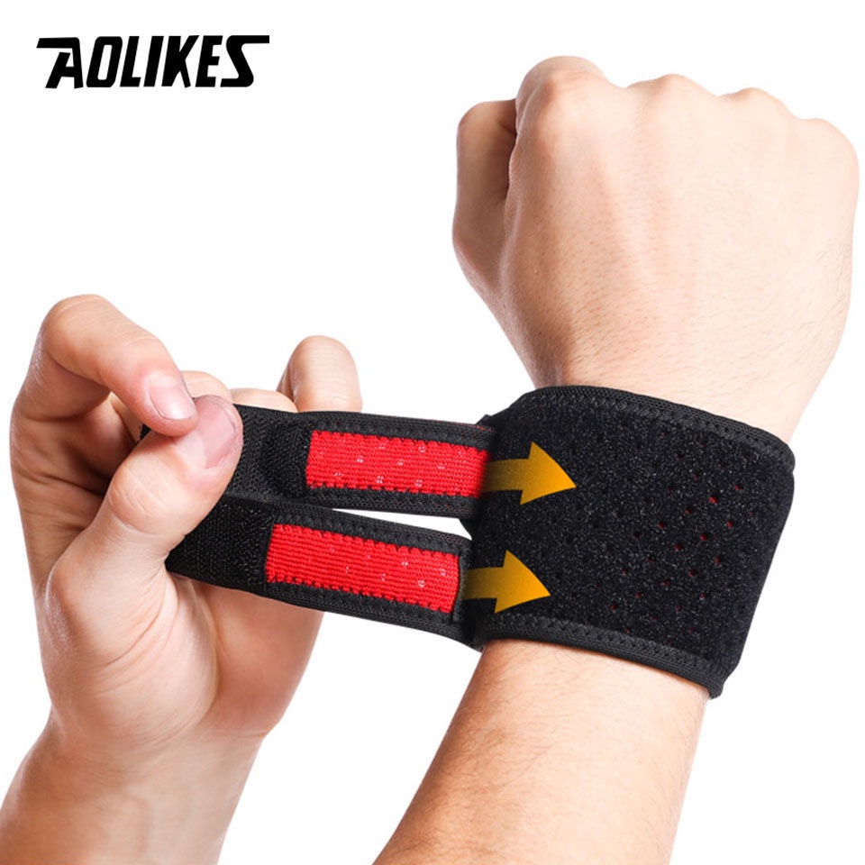 Aolikes Basketball Adjustable Wrist Support Wristband (1 Pc) | Shopee ...