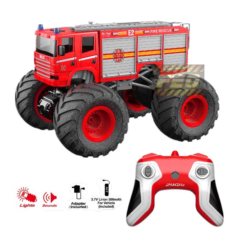 FEO HB Bigfoot Off Road Remote Control Car School Bus Rc Pickup Truck ...
