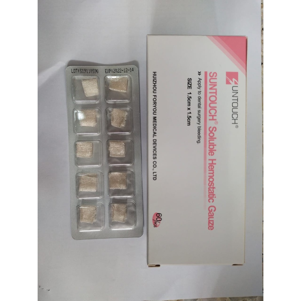 Morec Suntouch Soluble Hemostatic Gauze-20's | Shopee Malaysia