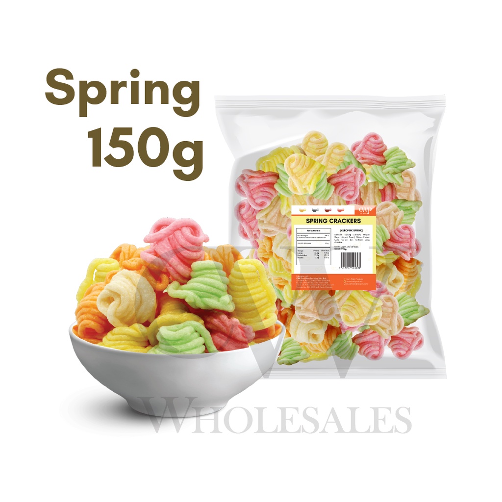 Spring Crackers Keropok Spring Kerepek Spring Ready To Eat 150G 600G | Shopee Malaysia