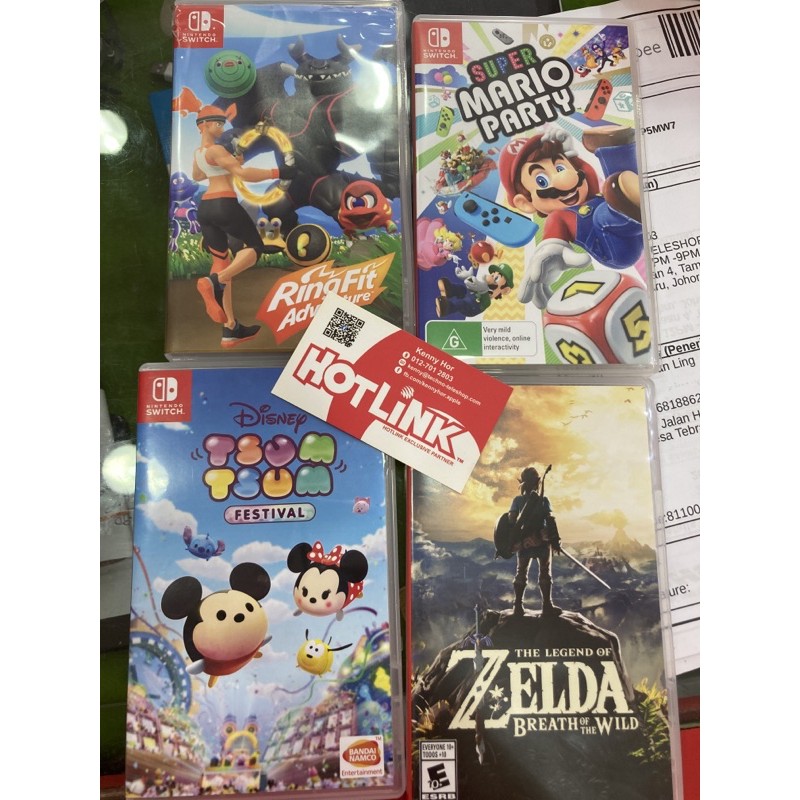 Nintendo Switch Used Game / Second-hand Game 二手游戏 switch game card ...