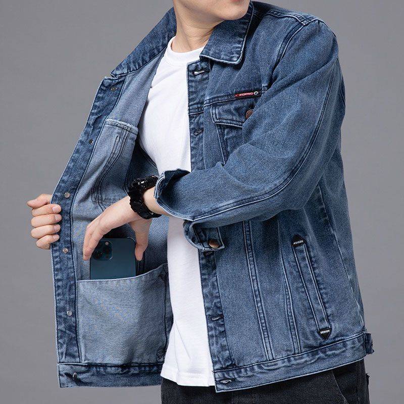 Big size Jeket lelaki Welding work jacket Spring and autumn new ...