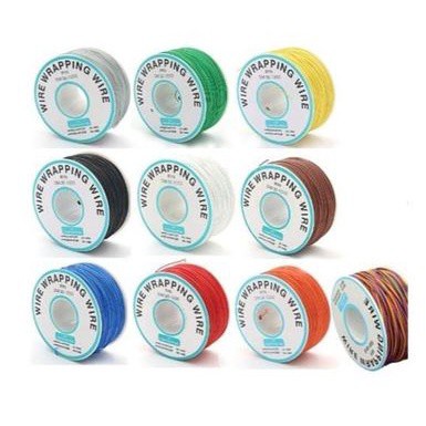 Slim Single Core Single Strand OK Wire AWG 30 (250m/Roll) Tinned Pure ...