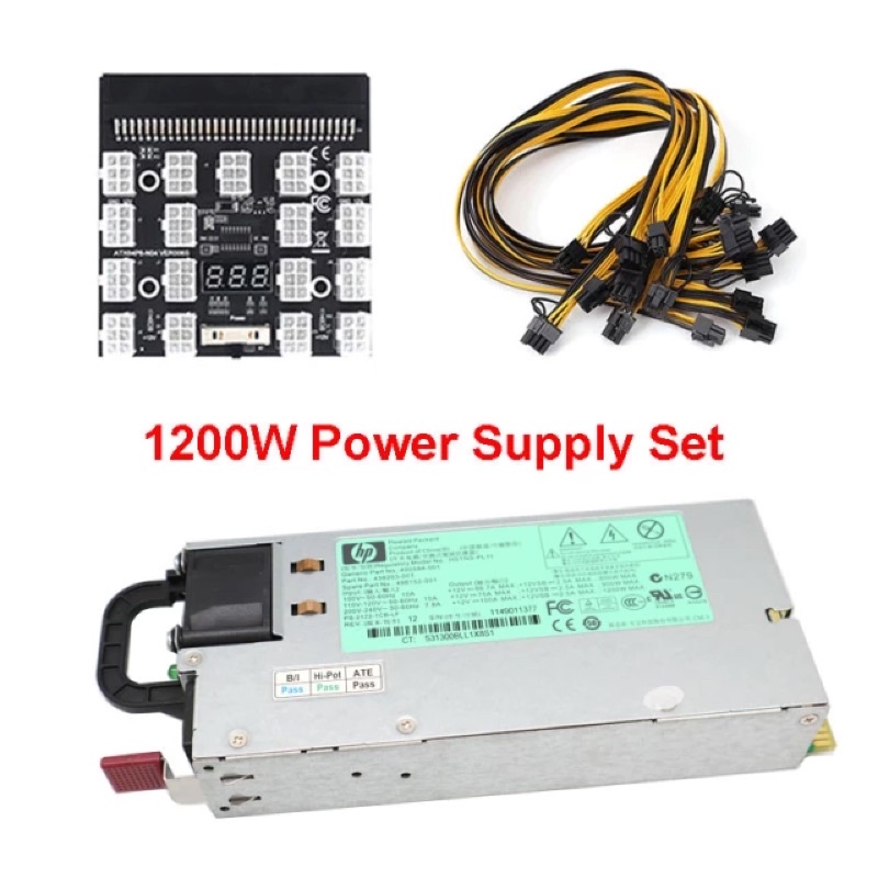 Server PSU 1200W HP DPS-1200FB Server Power Supply PSU 94% Platinum ...