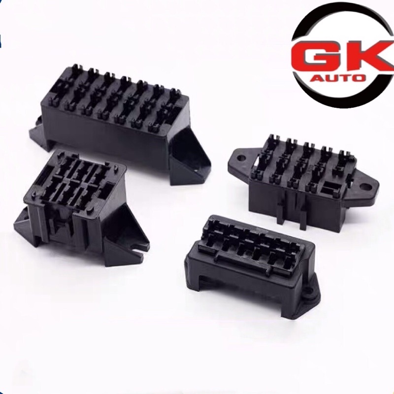 6,8,9,10,12,14,15 WAY FUSE BOX SINGLE ROW WIRING CAR TRUCK LORRY ENGINE ...