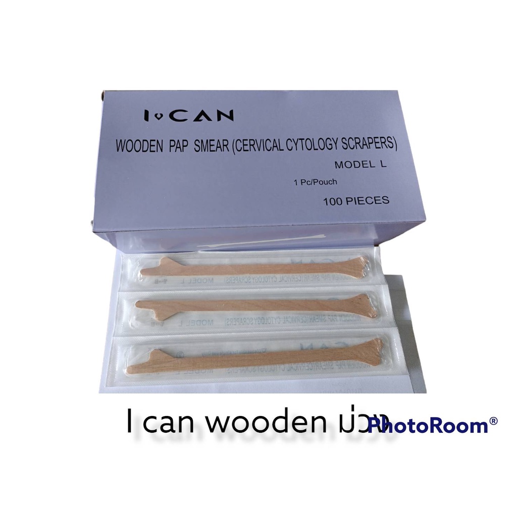 PAP SMEAR Woodpesmire (Sterile And Non-Sterile) For Patients 1 Box 100 ...