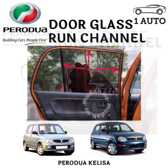 [ORIGINAL PERODUA PART] KELISA (1 PCS) DOOR GLASS RUN CHANNEL | Shopee ...