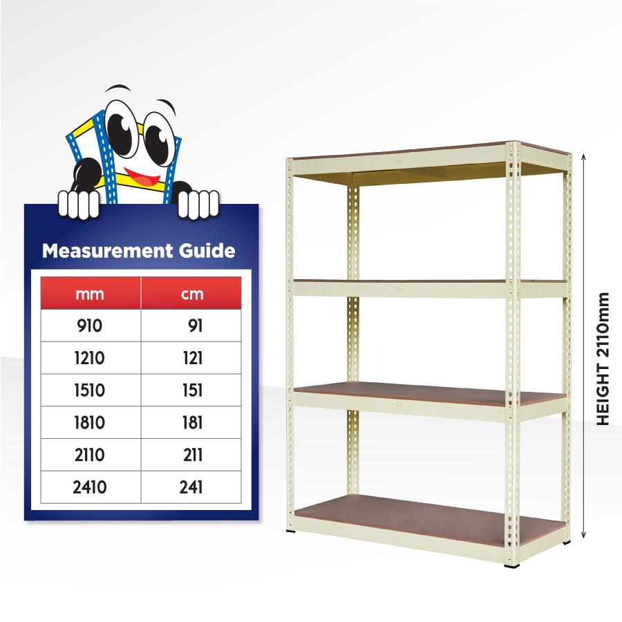 Boltless Rack Rak Besi Serbaguna / Storage Rack / Boltless Rack / Rak ...