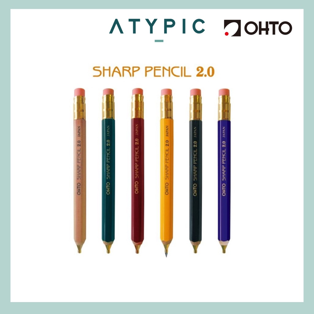 OHTO Mechanical Sharp Pencil 2.0 Mechanical Pencil 2.0 | Shopee Malaysia