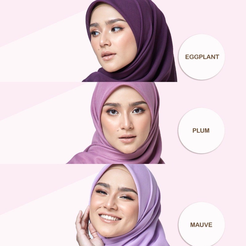 Fareha Chanella (cotton) plain special edition | Shopee Malaysia