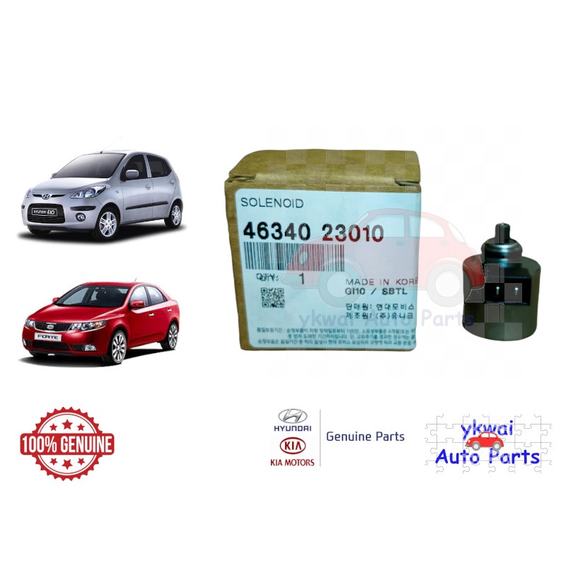 Genuine Hyundai/Kia Motors Solenoid Valve for Hyundai i10/Kia Forte ...