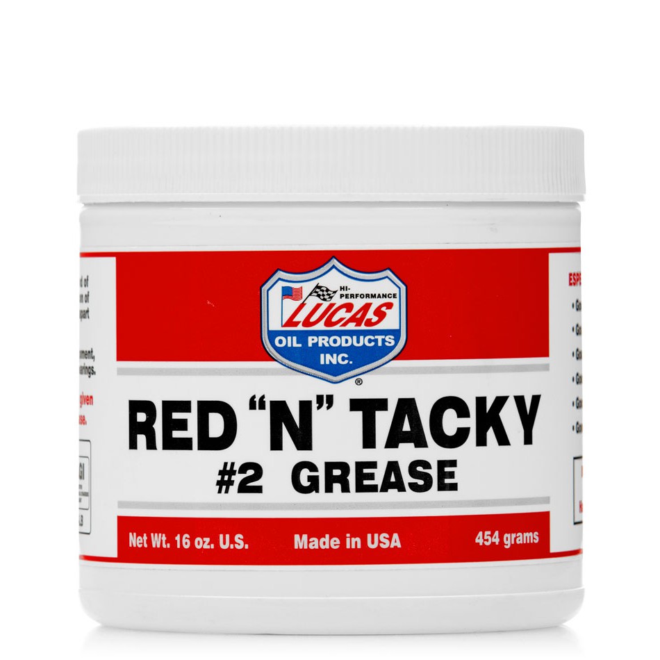 LUCAS Red "N" Tacky Grease (16oz / 454grams ) | Shopee Malaysia