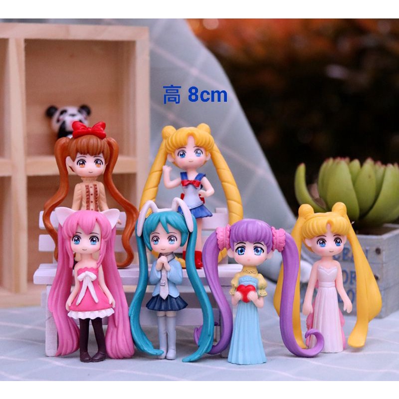 IMOCHI 美少女战士 月光仙子 蛋糕摆设摆件 sailormoon cake topper | Shopee Malaysia