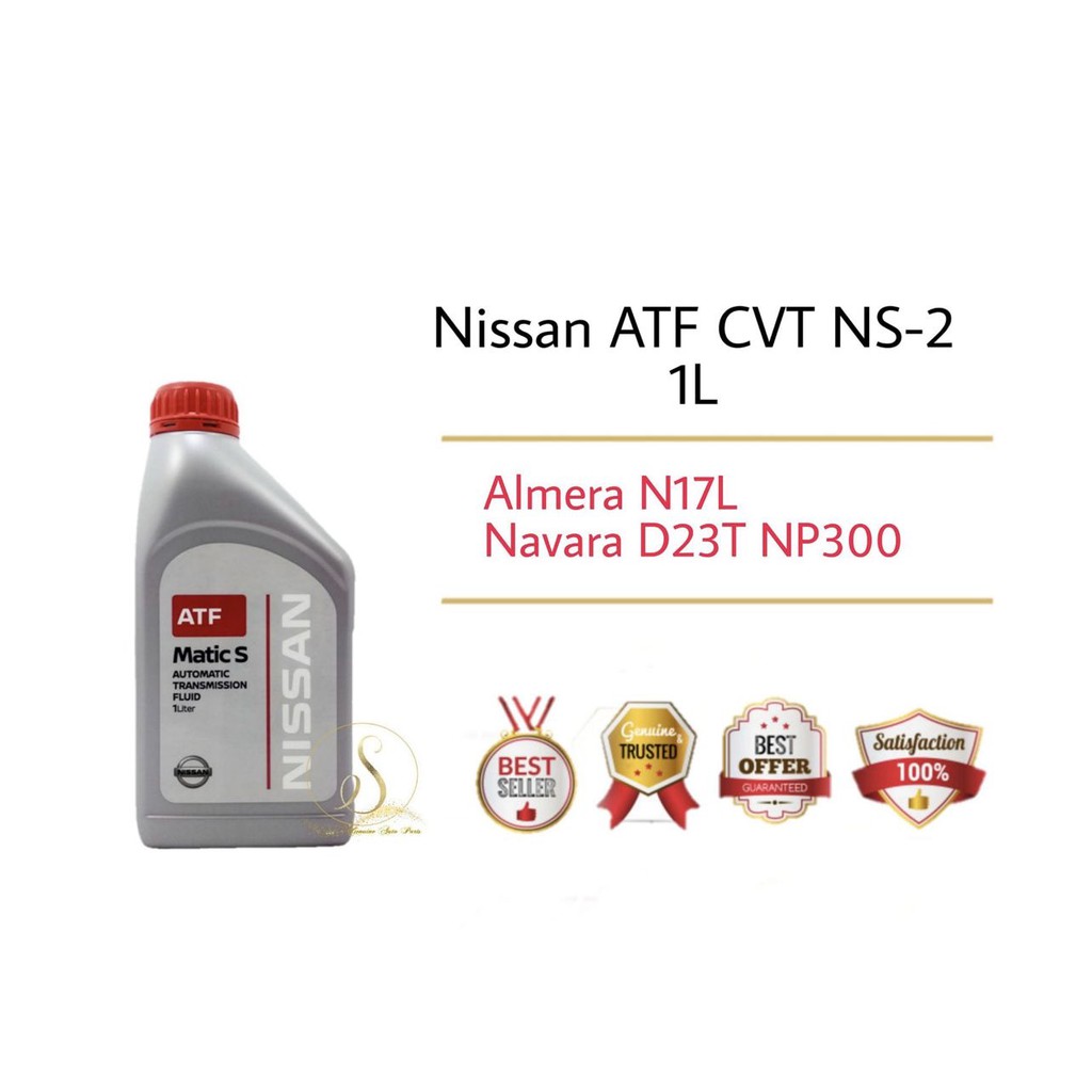 ( 100% ORIGINAL ) Nissan ATF Matic-S Matic S KLE24-00001 1L Auto ...