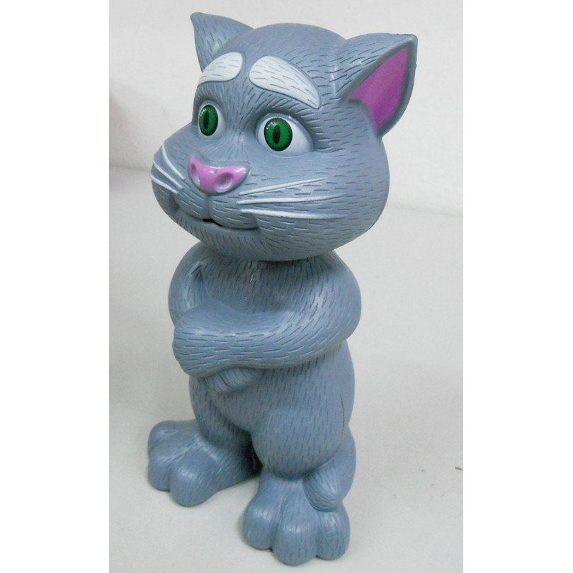 MR TOM THE FUNNY TALKING TOM CAT TOY WITH VOICE RECORDER TOUCH SENSOR ...