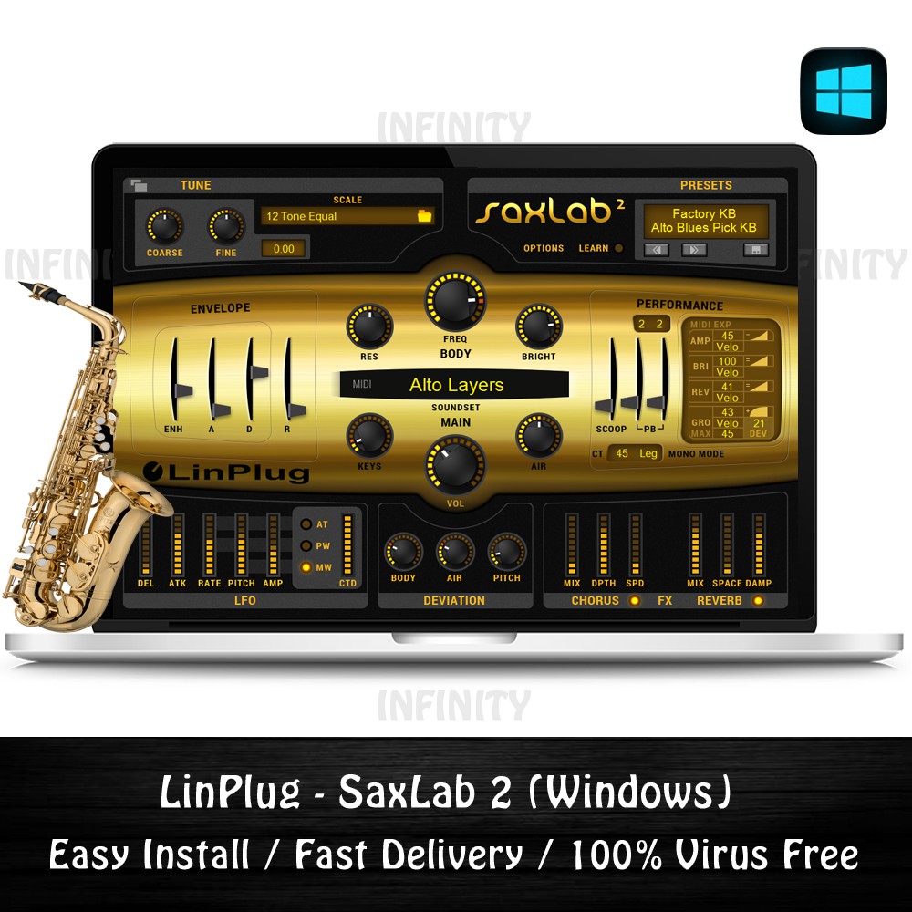 LinPlug SaxLab 2 🔰 Windows | Shopee Malaysia