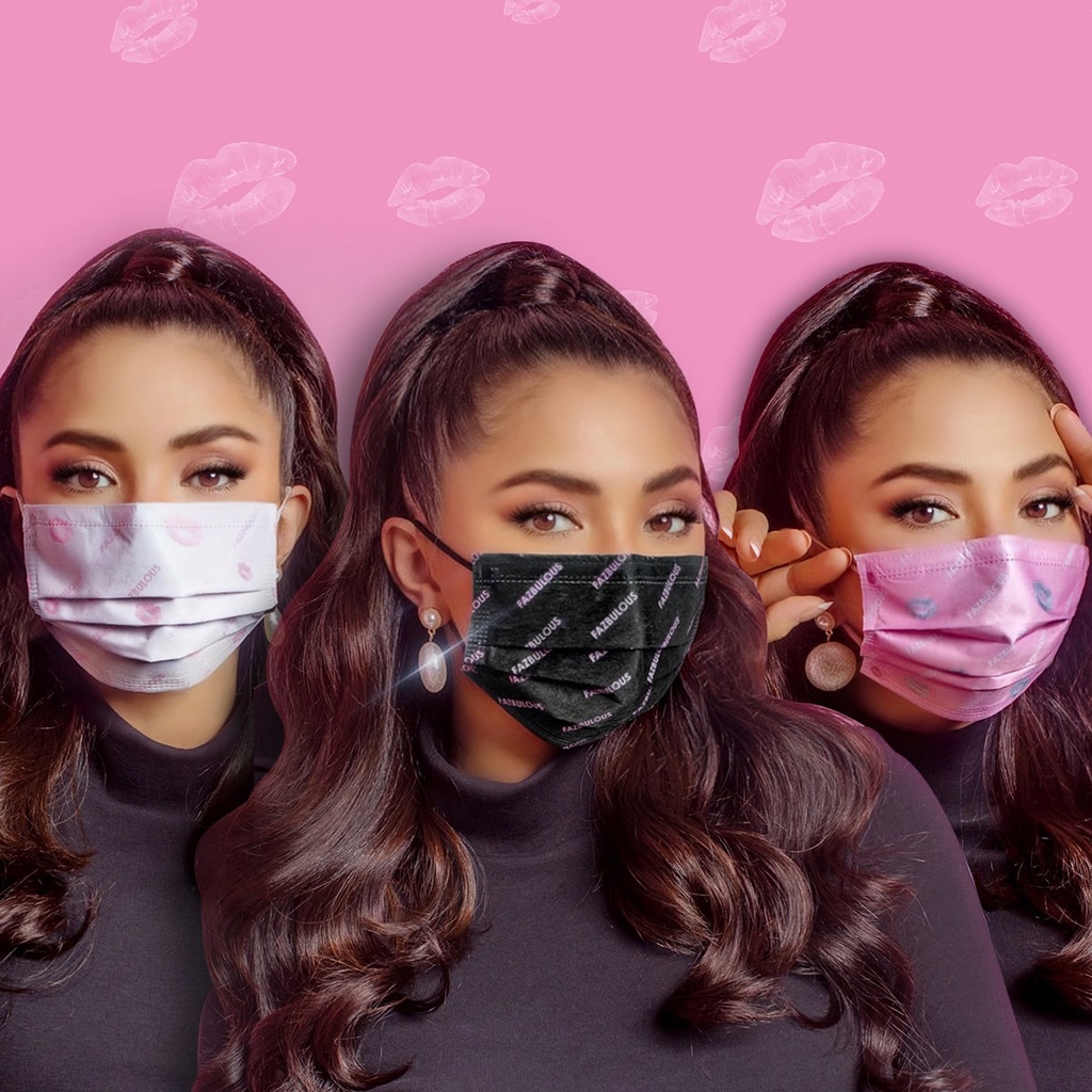 Jovian x Fazbulous 3Ply Beauty Protective Mask (Earloop Mask/3 colors ...